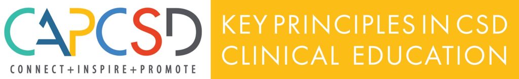 *New* Key Principles Course - Council of Academic Programs in Communication Sciences | CAPCSD