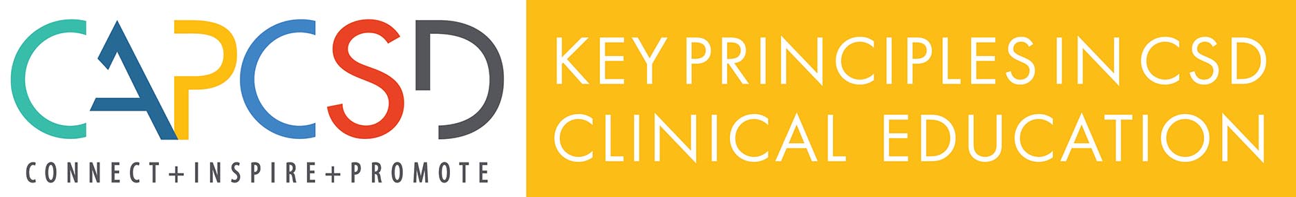 *New* Key Principles Course - Council of Academic Programs in ...